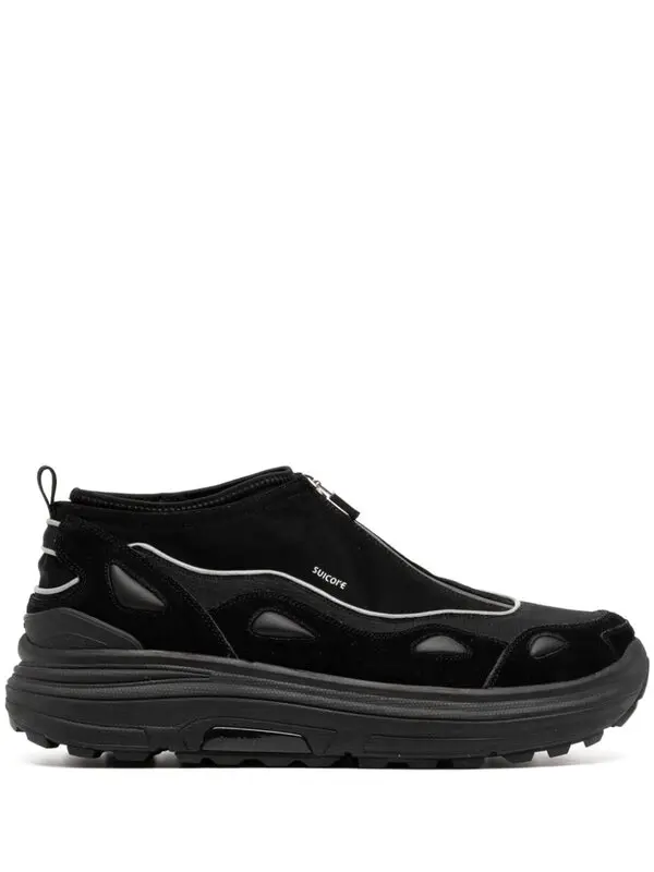 Suicoke Akk-zip Panelled Sneakers