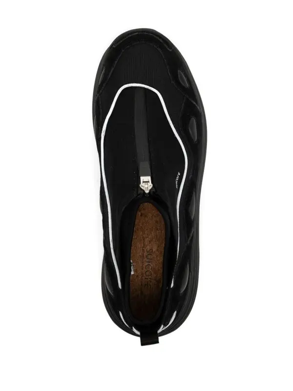 Suicoke Akk-zip Panelled Sneakers