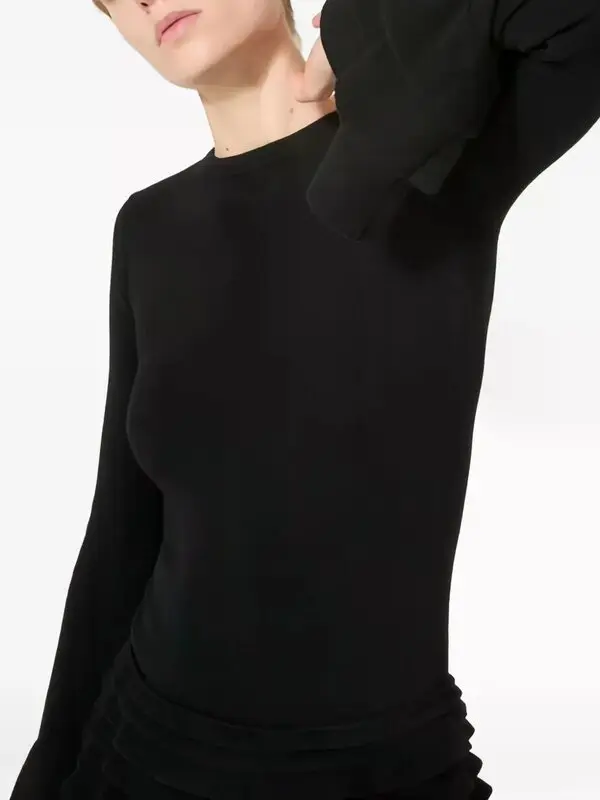 Valentino Garavani Tiered Sleeve Knit Top