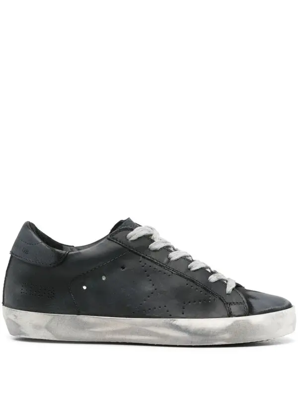GOLDEN GOOSE Super-star Skate Sneakers - Black