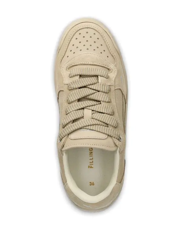 Filling Pieces Perforated Low Top Sneakers