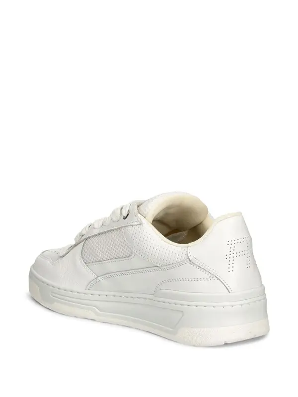 Filling Pieces Perforated Leather Trainers