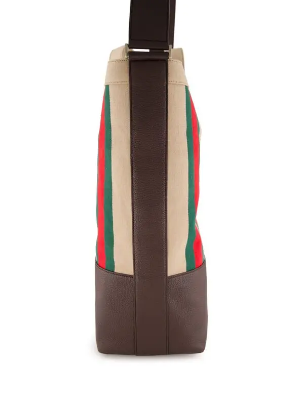 Gucci Large Web-stripe Tote Bag