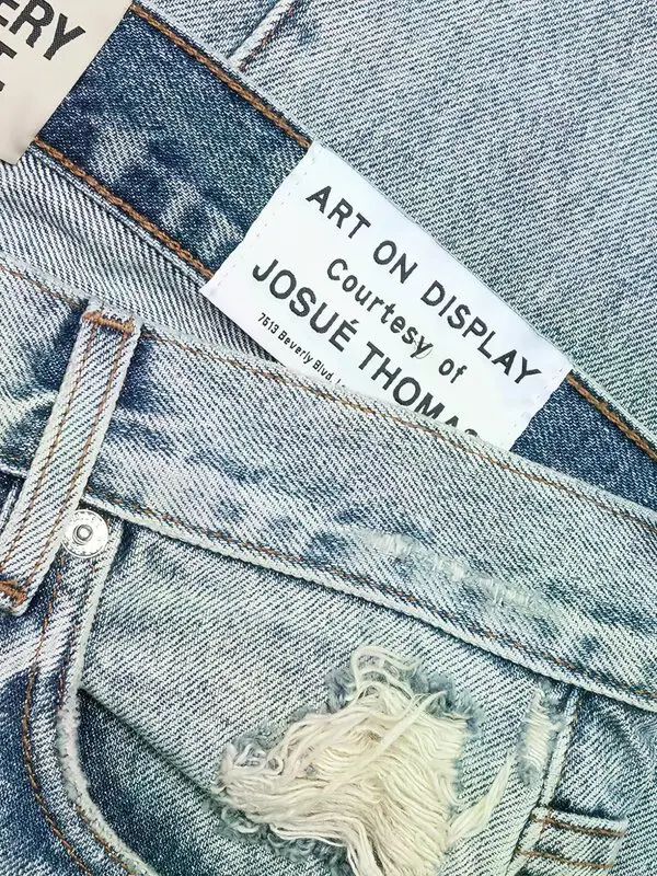 GALLERY DEPT. Ripped Cotton Jeans