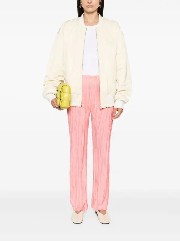 FORTE_FORTE Plissé Straight Trousers