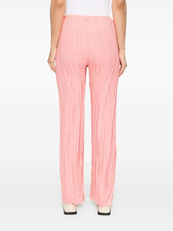 FORTE_FORTE Plissé Straight Trousers