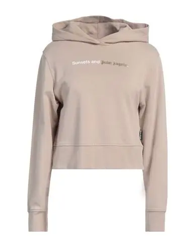 Palm Angels Cotton Blend Hoodie With Print