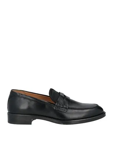 SOLDINI Leather Penny Loafers