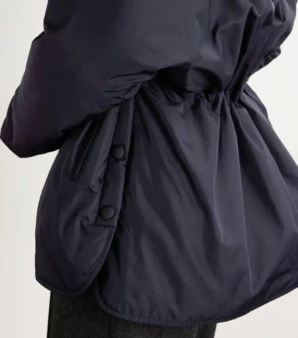 YVES SALOMON Long-haired Mink-lined Technical Jacket