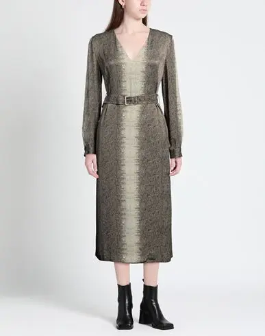 TWINSET Midi Flared Dress - Green