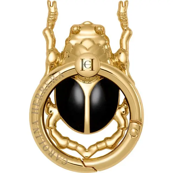 Carolina Herrera Compact Beetle Ring - No Color