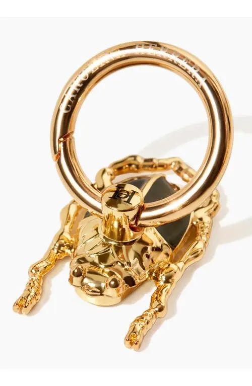 Carolina Herrera Compact Beetle Ring - No Color