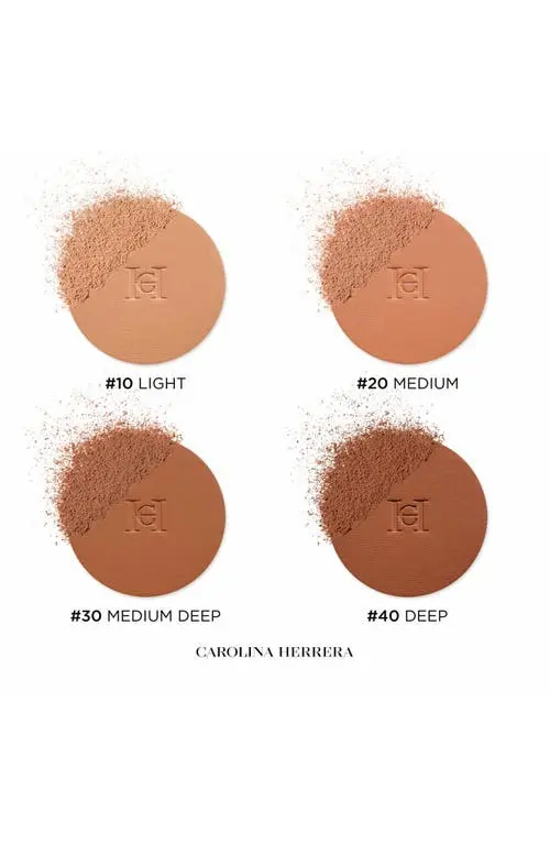 Carolina Herrera Nude Couture Matte Bronzer Powder Refill - 30 Medium Deep