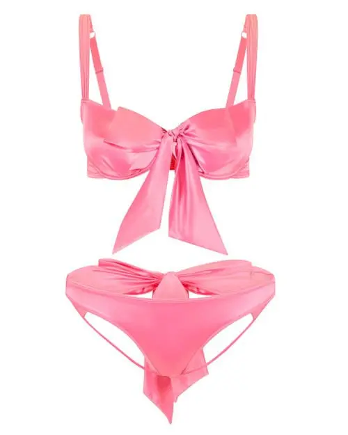 ADORE ME Gynger Unlined Quarter Cup Bra - Medium Pink