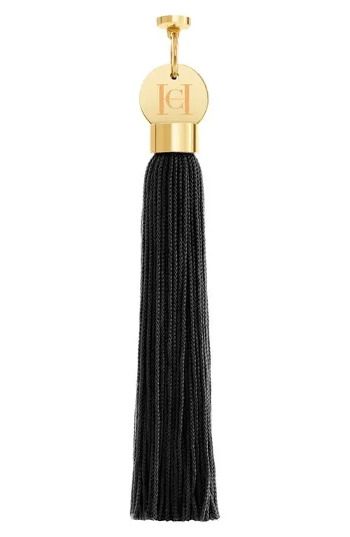 Carolina Herrera The Tassel Accessory Lipstick Charm - Black