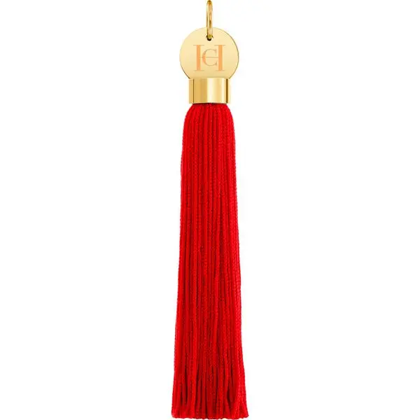Carolina Herrera The Tassel Accessory Lipstick Charm - Red