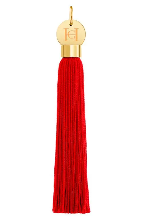 Carolina Herrera The Tassel Accessory Lipstick Charm - Red