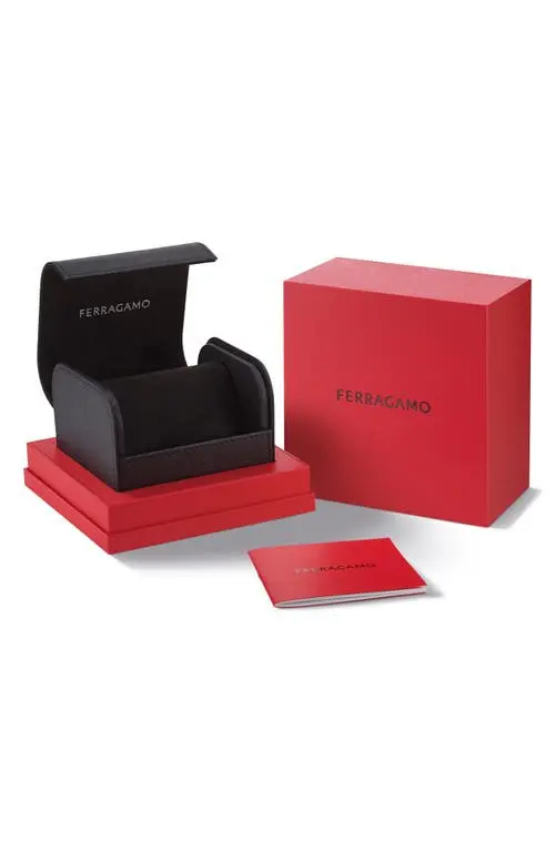 FERRAGAMO Double Gancini Bracelet Watch - Stainless Steel