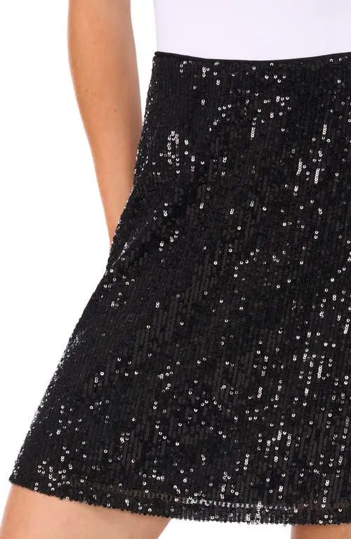 CECE DUPRAZ Sequin Miniskirt