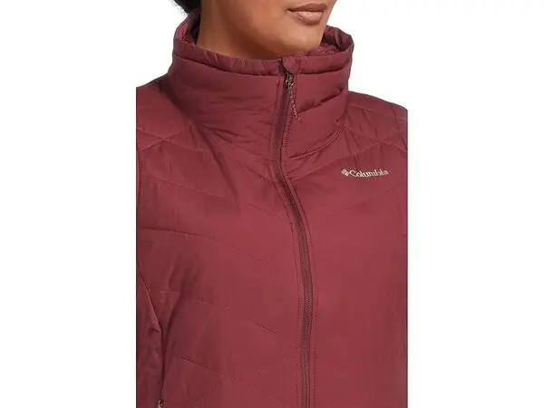 Columbia Heavenly Ii Long Vest - Brown