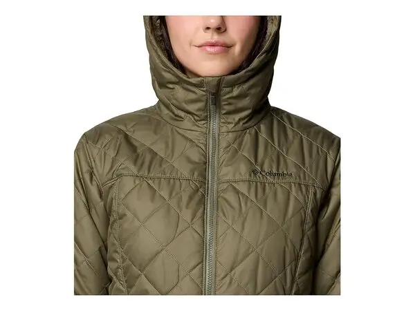 Columbia Heavenly Quilted Hooded Jacket - Green