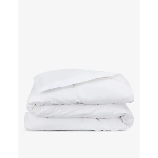 THE WHITE COMPANY Canadian 10.5 Tog Super- Goose-down And Cotton-sateen Duvet - One-color