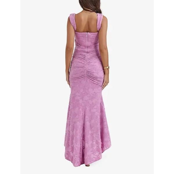 chinese dress ladies Petal and Pup Women's Ciao Ruffles Maxi Dress
