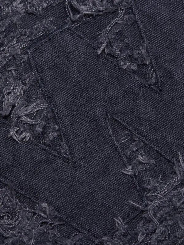 WHO DECIDES WAR Husk Distressed Cotton Bomber Jacket