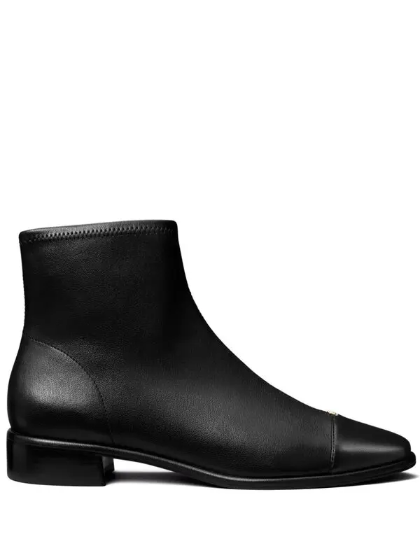Tory Burch 25mm Cap-toe Ankle Boots
