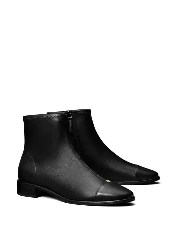 Tory Burch 25mm Cap-toe Ankle Boots