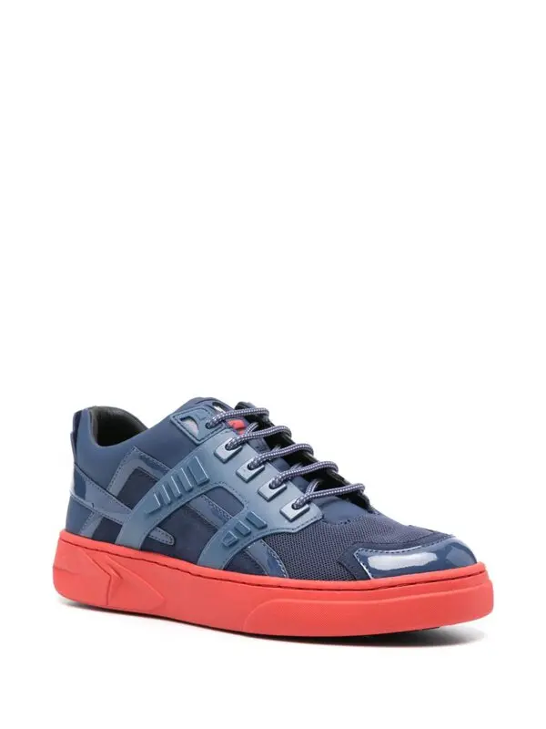 HIDE&JACK Mini Silverstone Panelled Sneakers - Blue