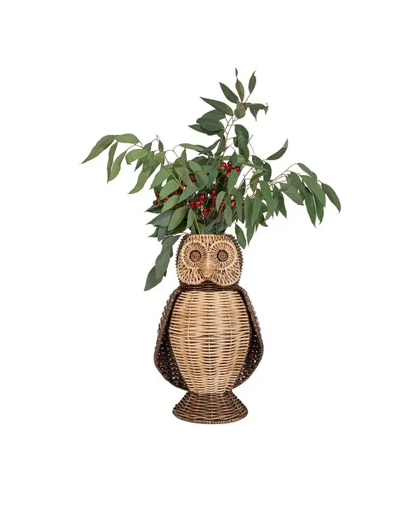 JULISKA Devon 15 Owl Vase