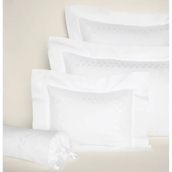 PRATESI Federico Duvet Cover, King - White/white