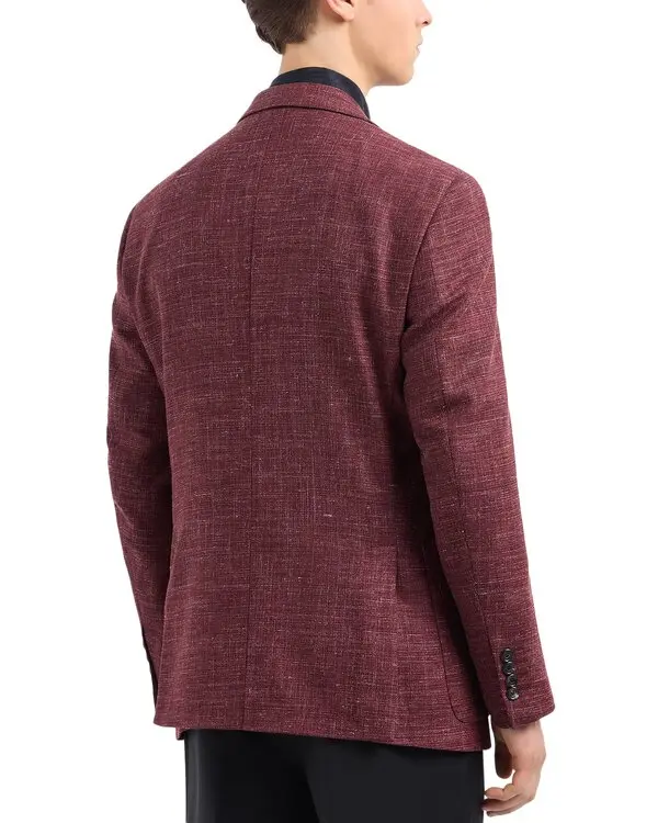 Emporio Armani Wool & Linen Blend Sport Jacket