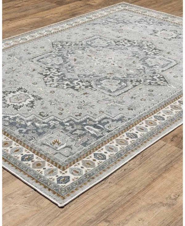 ORIENTAL WEAVERS Ellington Ell02 Area Rug, 3'10 X 5'5