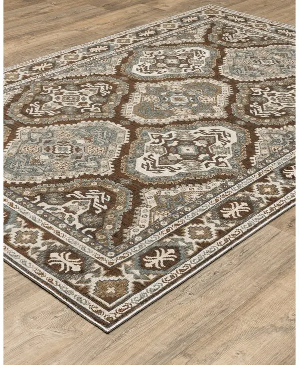ORIENTAL WEAVERS Ellington Ell03 Area Rug, 6'7 X 9'6