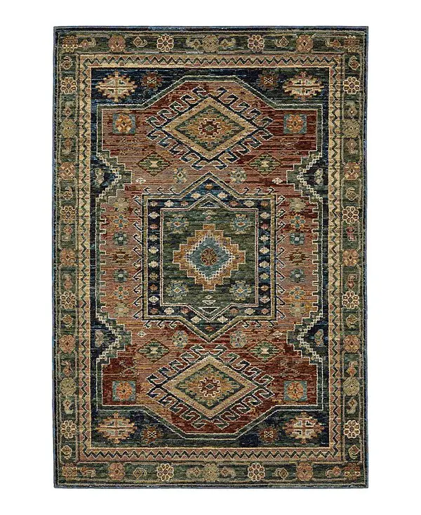 ORIENTAL WEAVERS Andorra 2442a Area Rug, 3'3 X 5'2 - Blue