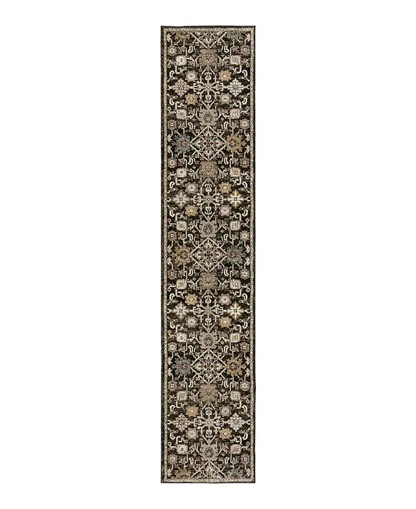 ORIENTAL WEAVERS Andorra 2396b Runner Area Rug, 2'3 X 8 - Brown