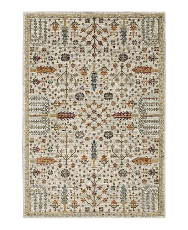 ORIENTAL WEAVERS Andorra 2449b Area Rug, 3'3 X 5'2 - Ivory
