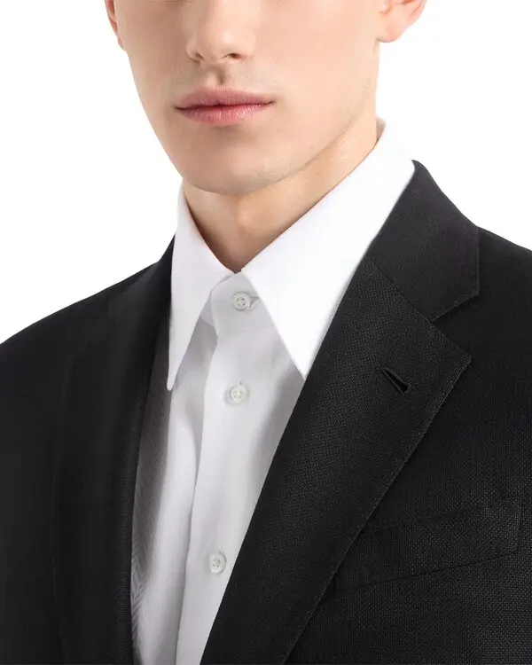 Emporio Armani G Line Regular Fit Single Breasted Notch Lapel Jacket