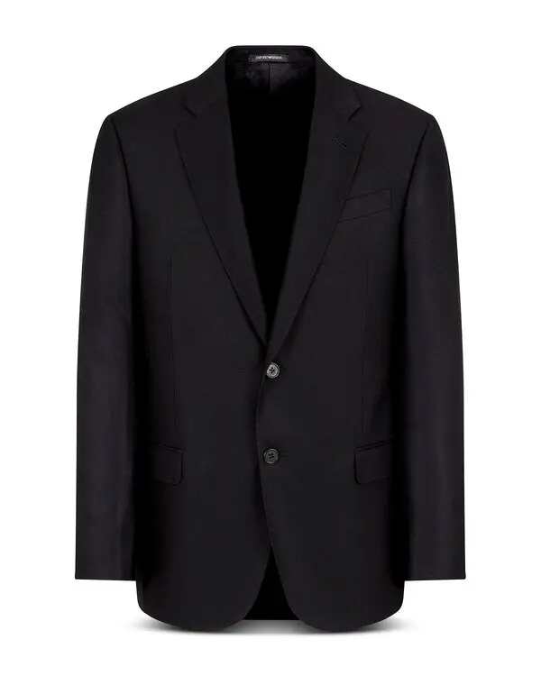 Emporio Armani G Line Regular Fit Single Breasted Notch Lapel Jacket