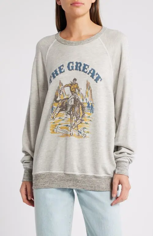 The Great. The College Rodeo Graphic Sweatshirt