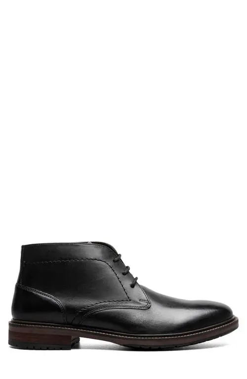 Florsheim Forge Leather Chukka Boots - Black