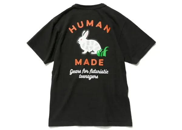 HUMAN MADE Pocket Rabbit #2 T-shirt - Black