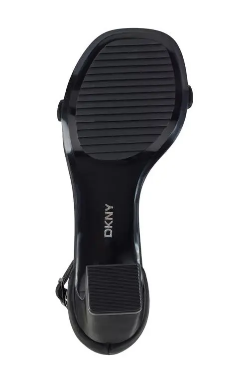 Dkny Wenda Ankle Strap Sandal - Black