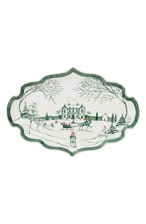 JULISKA Country Estate Winter Frolic Tray - Evergreen