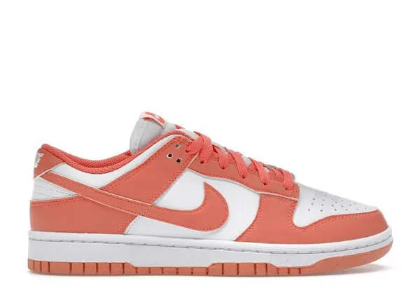 Nike Dunk Low - White/light Wild Mango