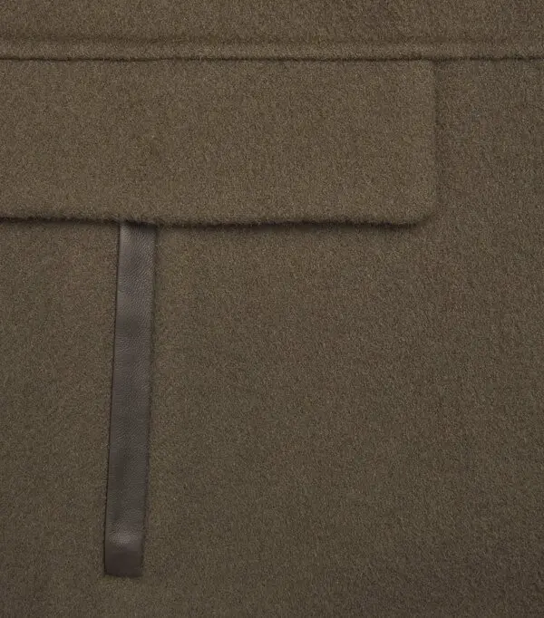 YVES SALOMON Wool-cashmere Structured Jacket