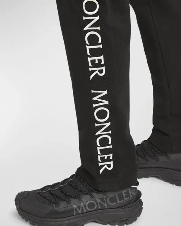 Moncler Apos;s Fleece Side-logo Sweatpants