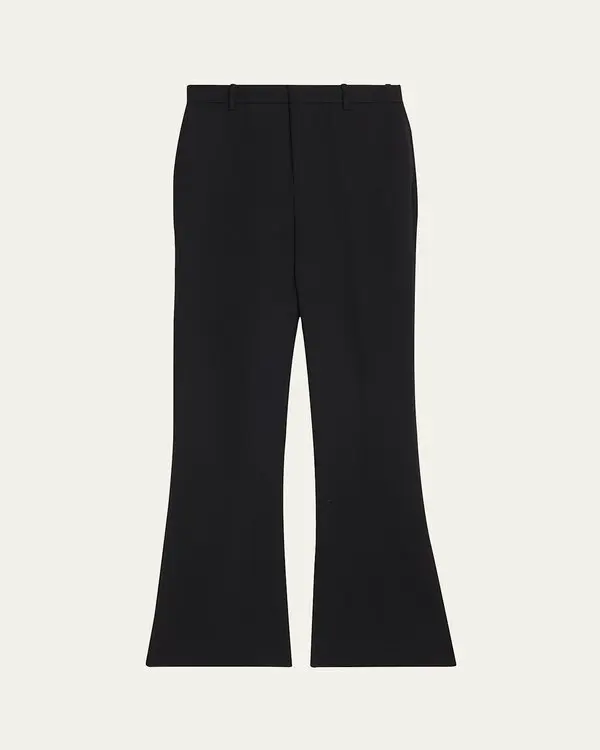Bottega Veneta Wool Twill Flared Trousers